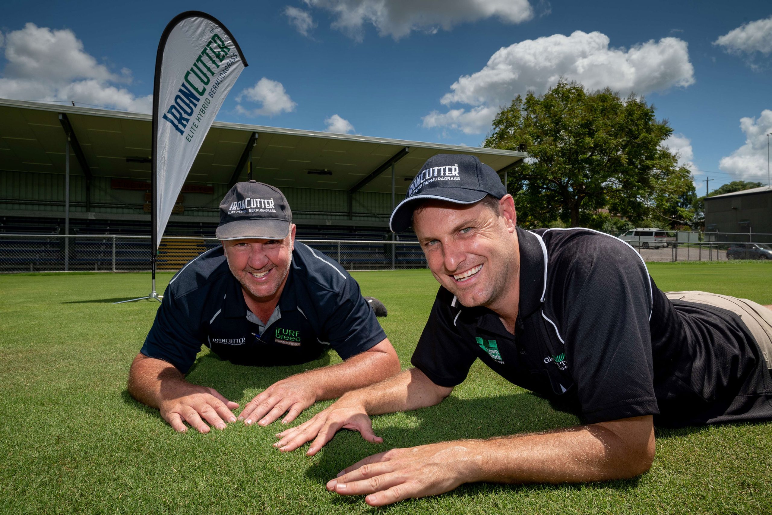 New IronCutter Elite Hybrid Bermudagrass at Gympie Football Oval
